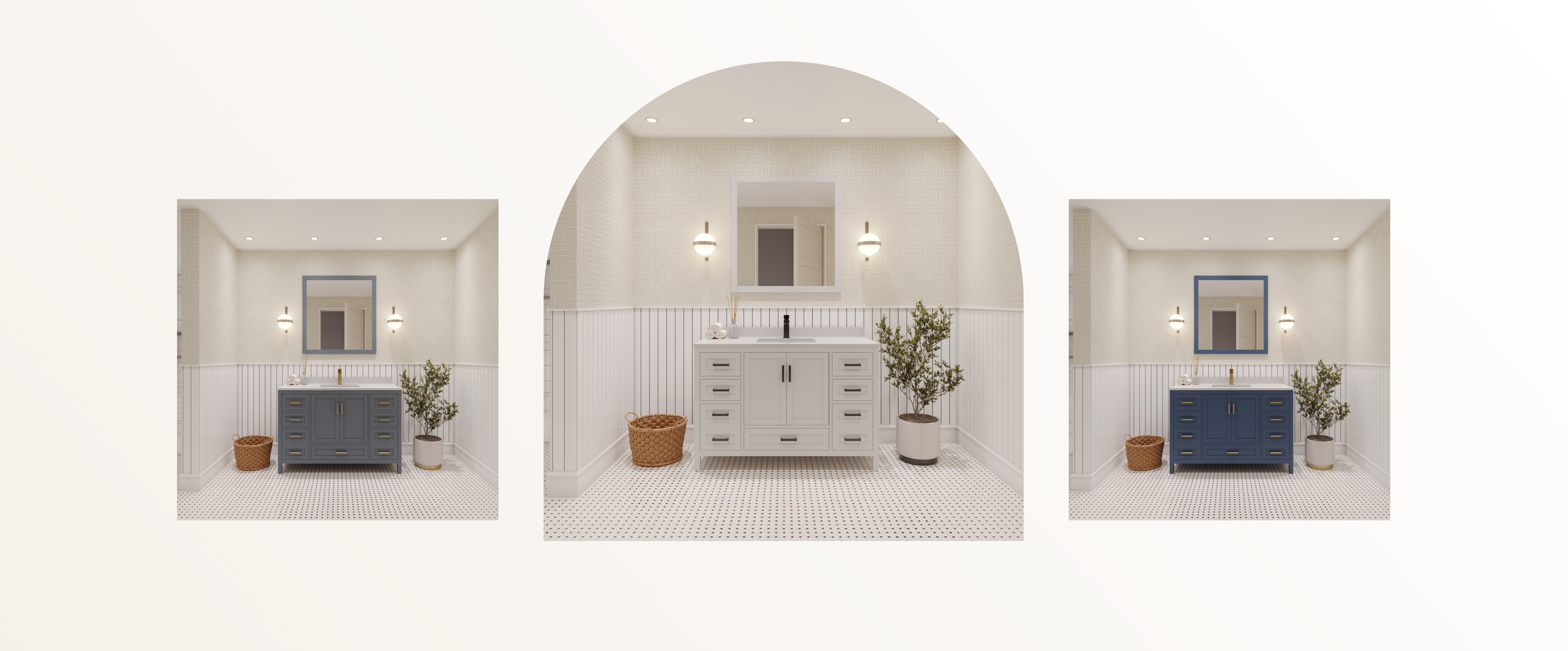 Buy Rooh Bathroom Vanity – Eco-Friendly Wood Vanity | AYNA Decors ...